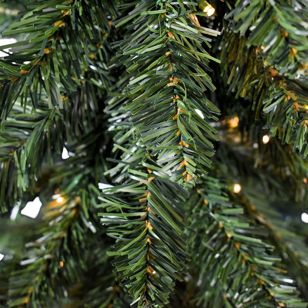 Scandinavian Fir Green Pre-Lit Christmas Tree by Pine & Fir | Christmas ...