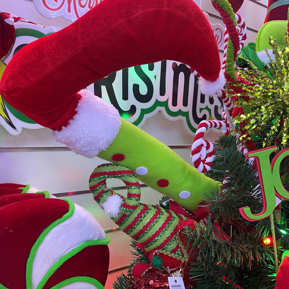 Elf Leg Pick with Spots 59cm | Christmas Complete