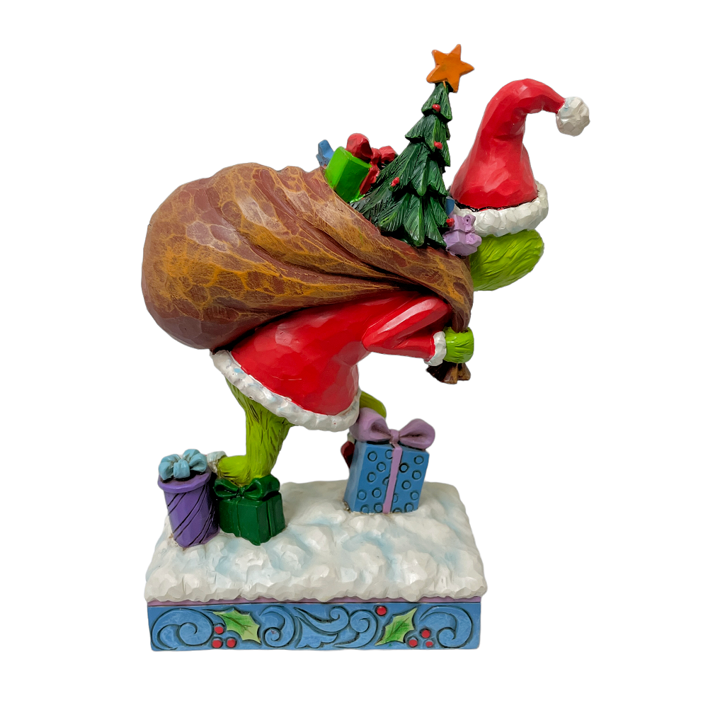 Grinch Tip Toeing 19.5cm - Grinch by Jim Shore | Christmas Complete