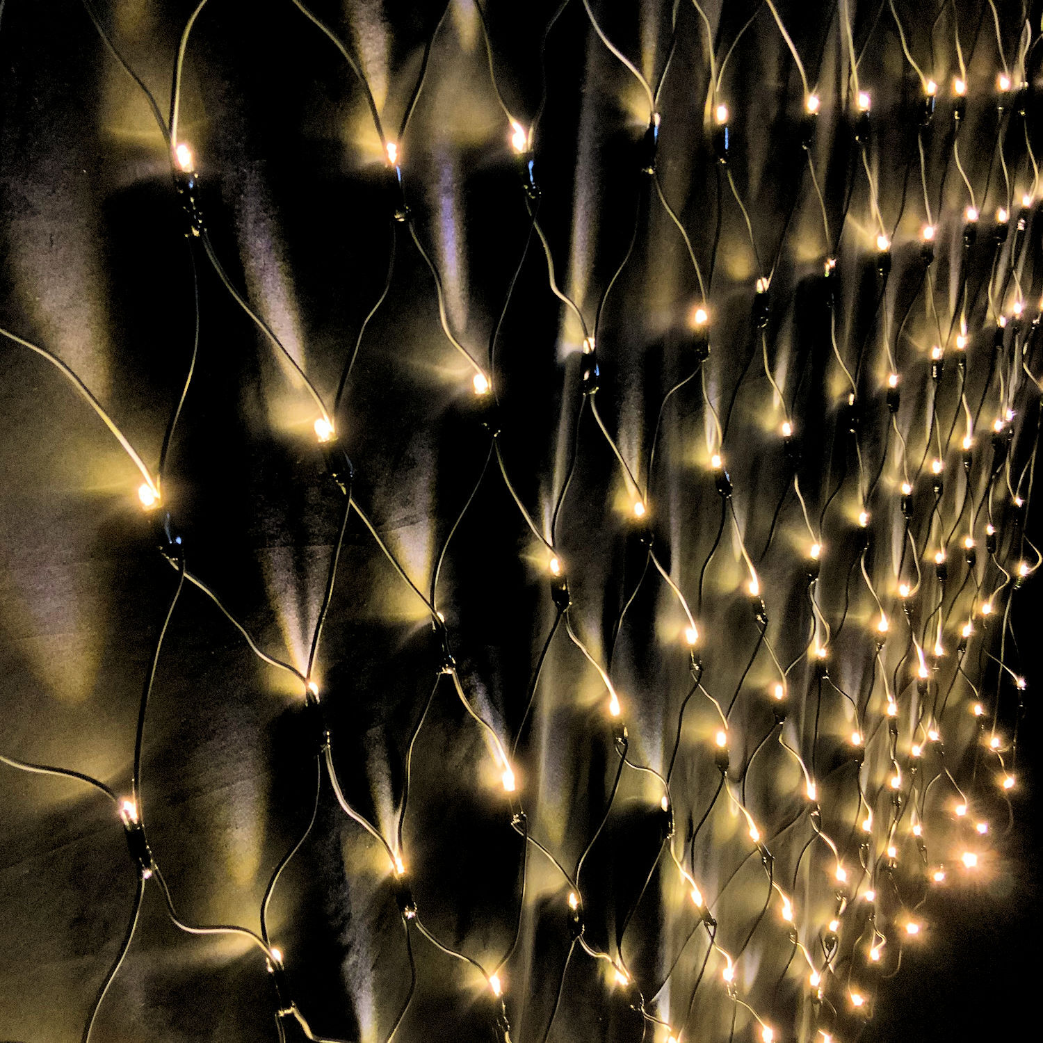 LED Net Lights Warm White 2.5m Extendable | Christmas Complete