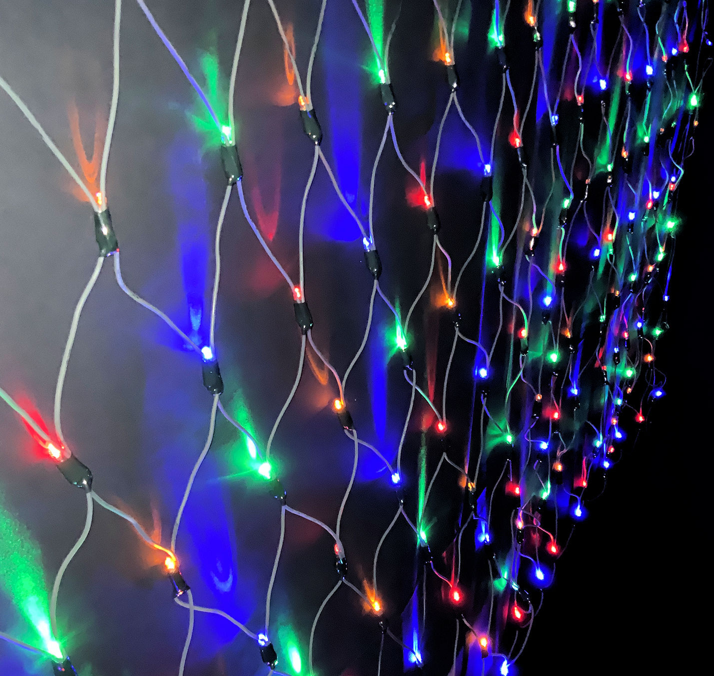 LED Net Lights Multicolour 2.5m Extendable | Christmas Complete
