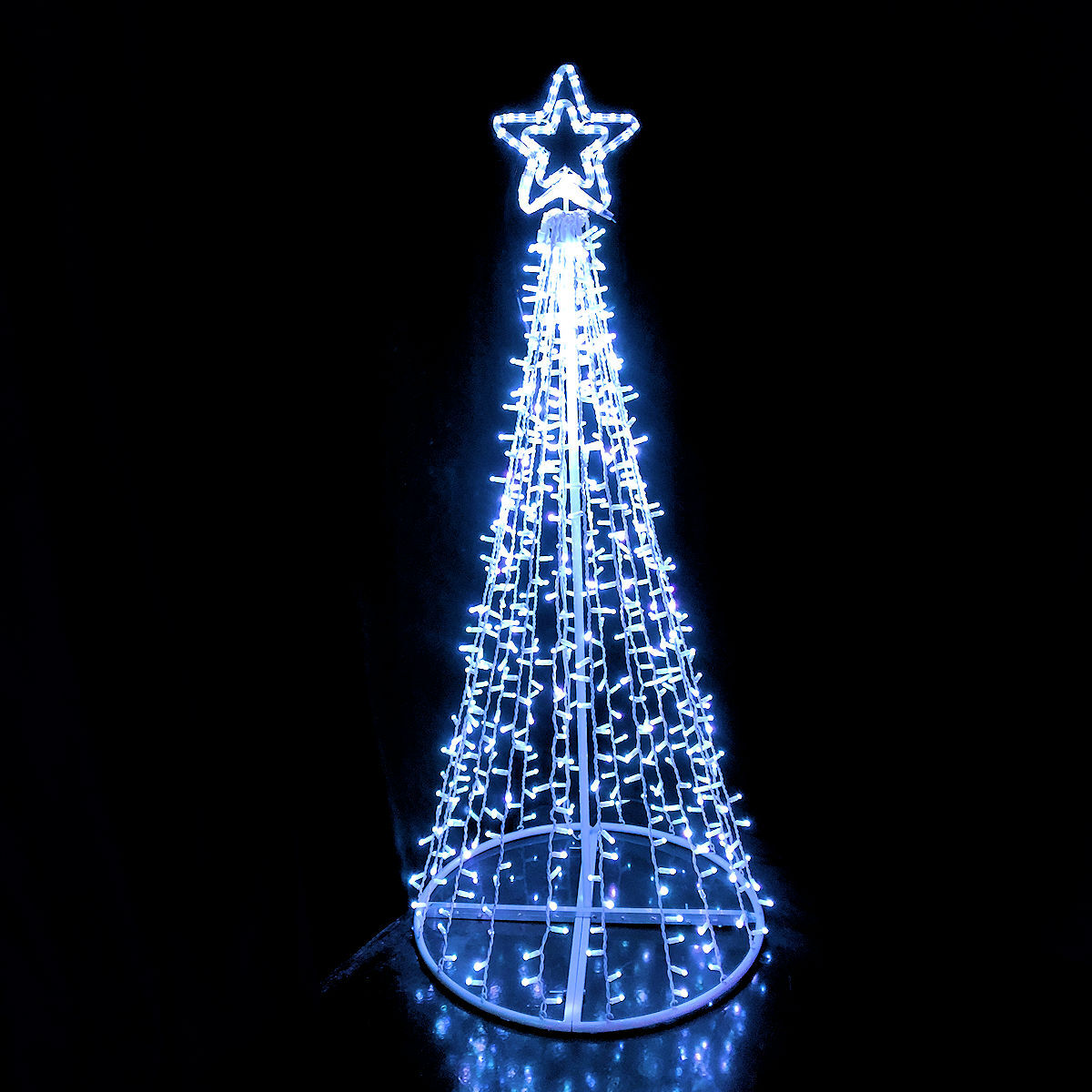 RGB 3D Christmas Tree 3m Rope Light Motif | Christmas Complete