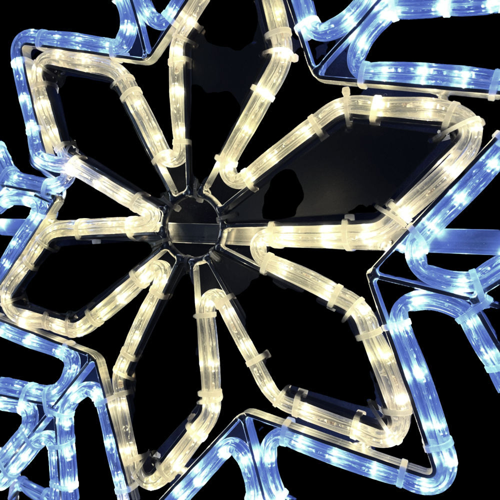 Lamp Pole Snowflake Gold 180cm | Christmas Complete