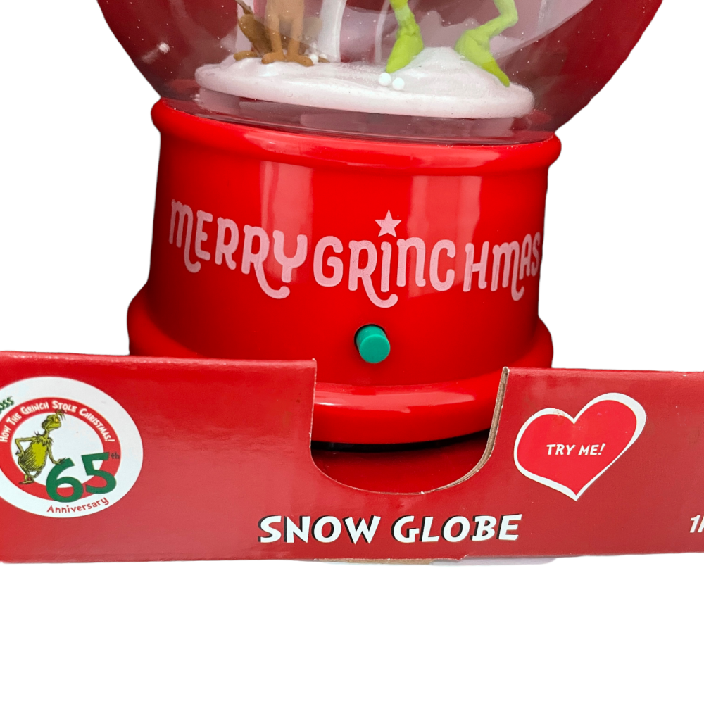 Dr. Seuss Grinch Snow Globe 16cm| Christmas Complete