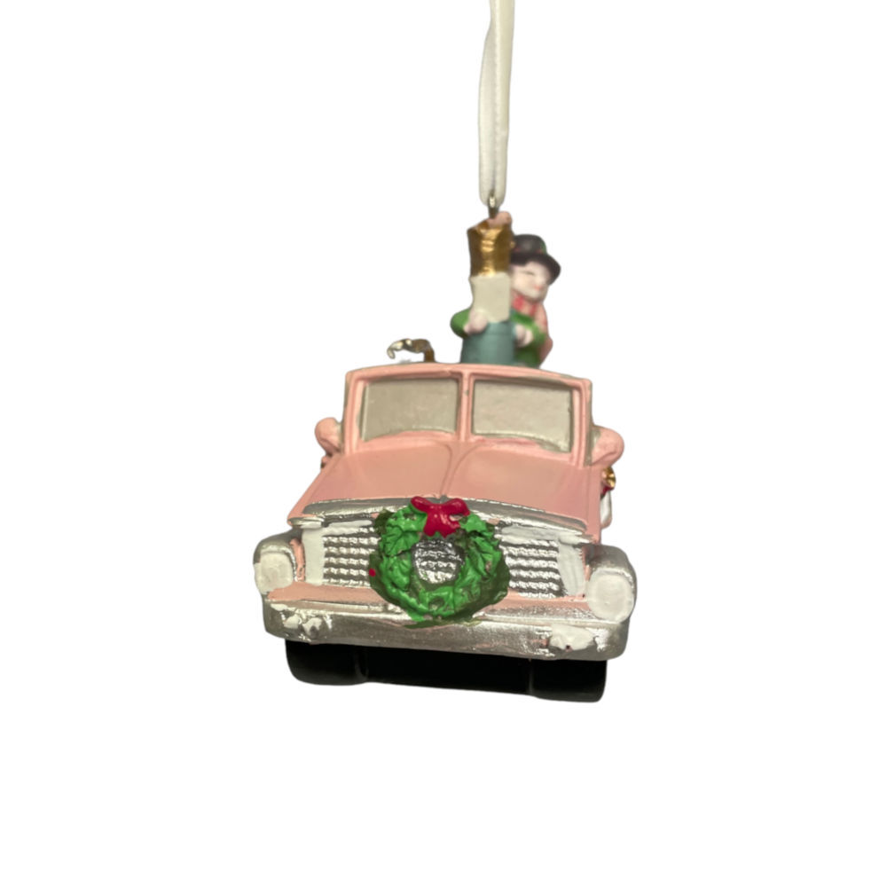 Vintage Cars Hanging Green | Christmas Complete