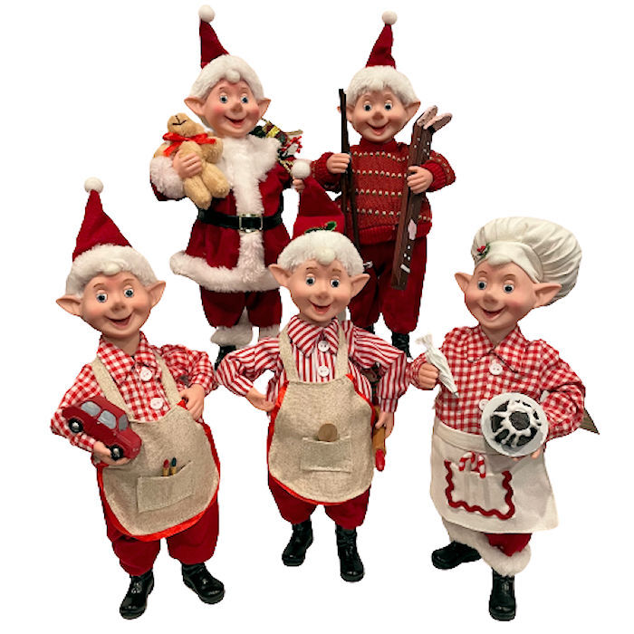 Standing Elf Chef Pudding 30cm | Christmas Complete