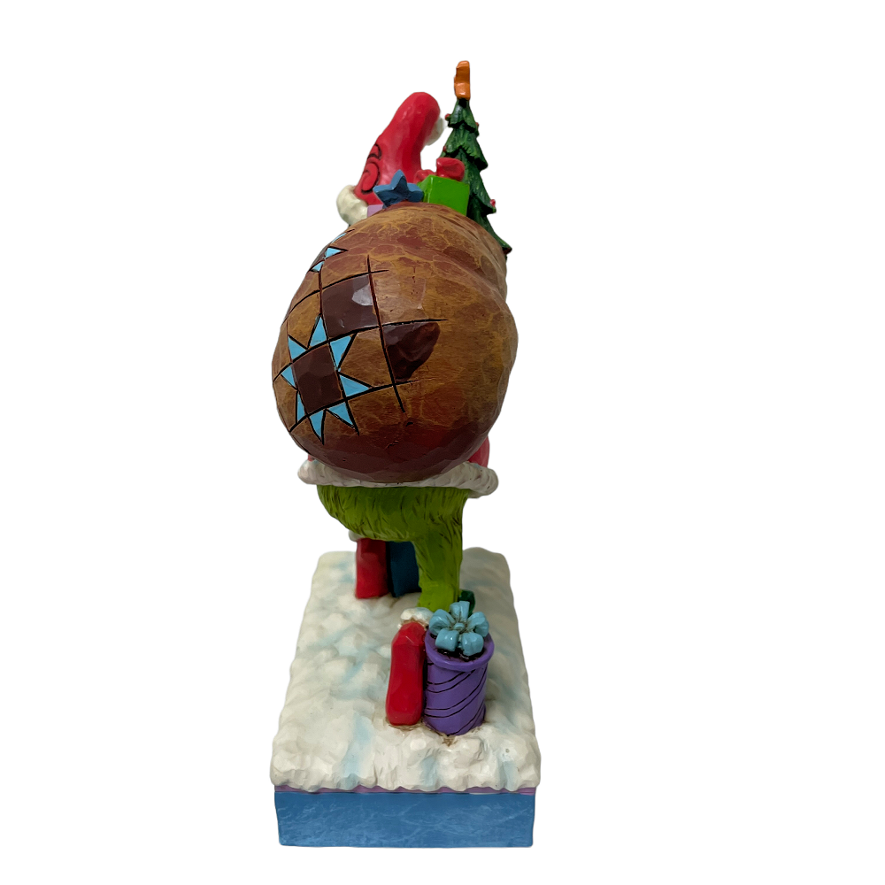Grinch Tip Toeing 19.5cm - Grinch by Jim Shore | Christmas Complete