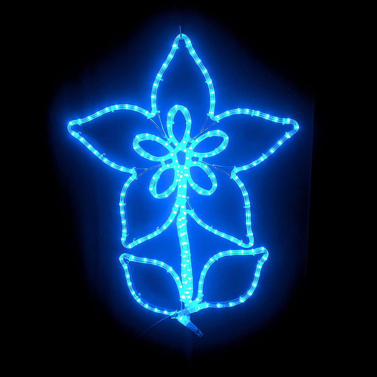 RGB Flower Rope Light Motif | Christmas Complete