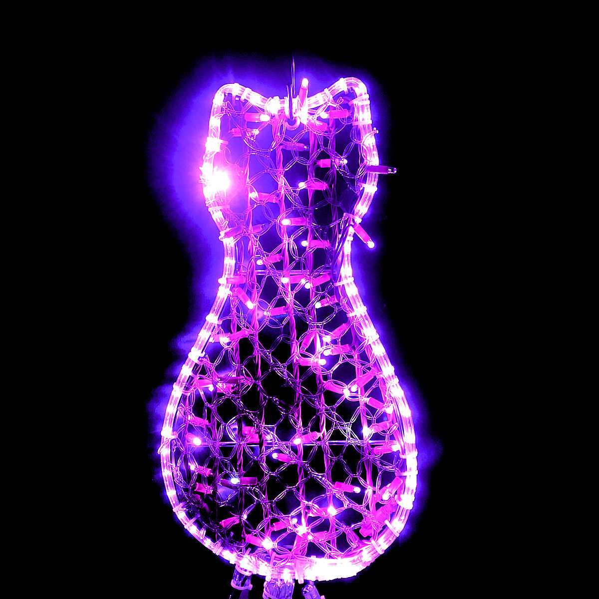Pink Cat with Moving Tail Rope Light Motif | Christmas Complete