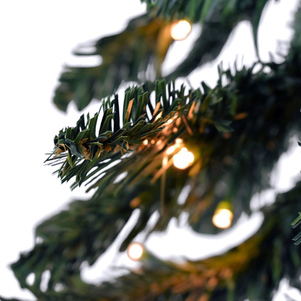 Scandinavian Fir Green Pre-Lit Christmas Tree by Pine & Fir | Christmas ...