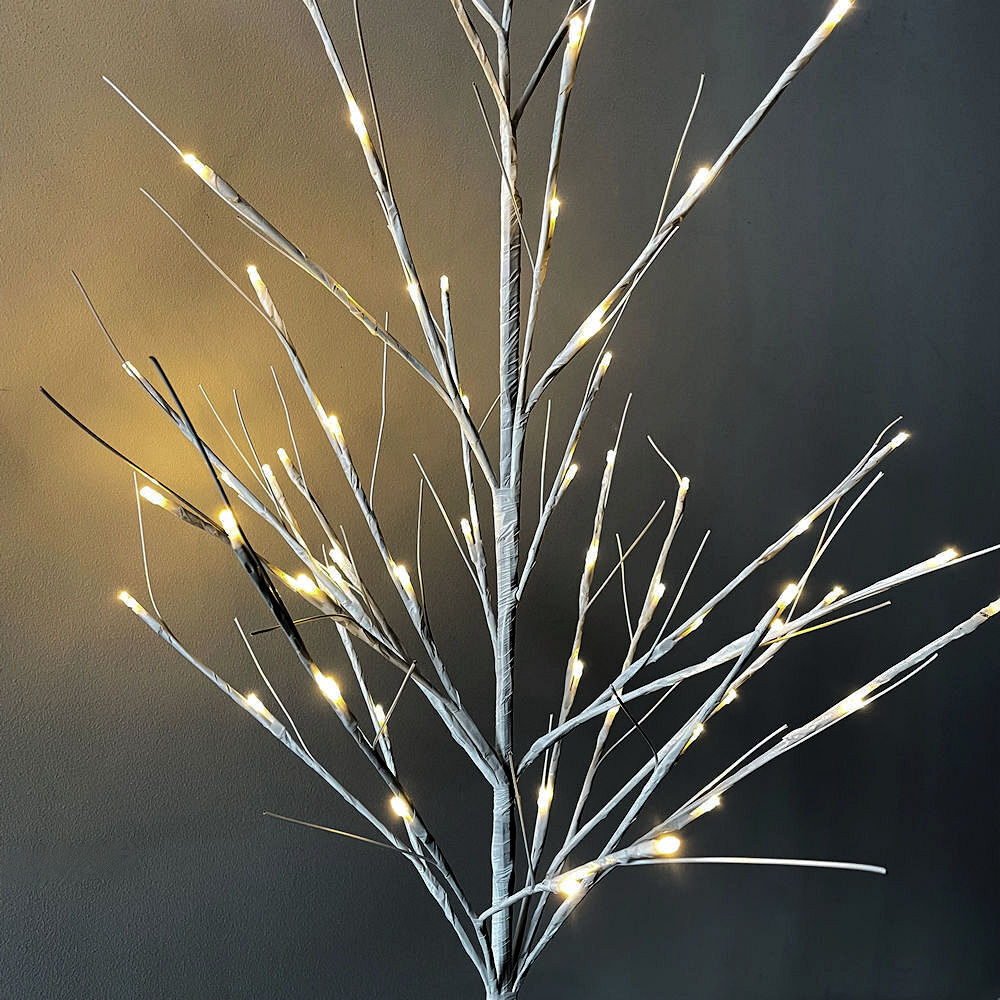 Buy New Indoor/Outdoor White Birch Twig Tree Light LED 1m | Christmas ...