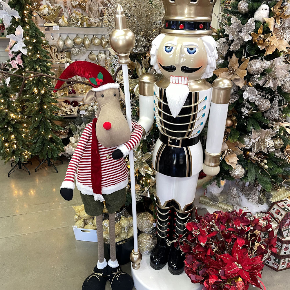 XL Charlie Reindeer Standing 196cm | Christmas Complete