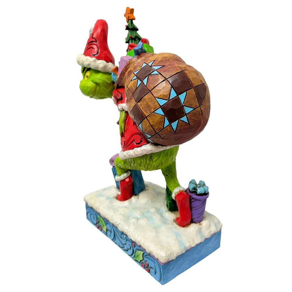Grinch Tip Toeing 19.5cm - Grinch by Jim Shore | Christmas Complete