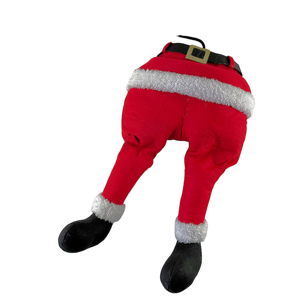 RAZ Imports Santa Kicking Legs | Christmas Complete