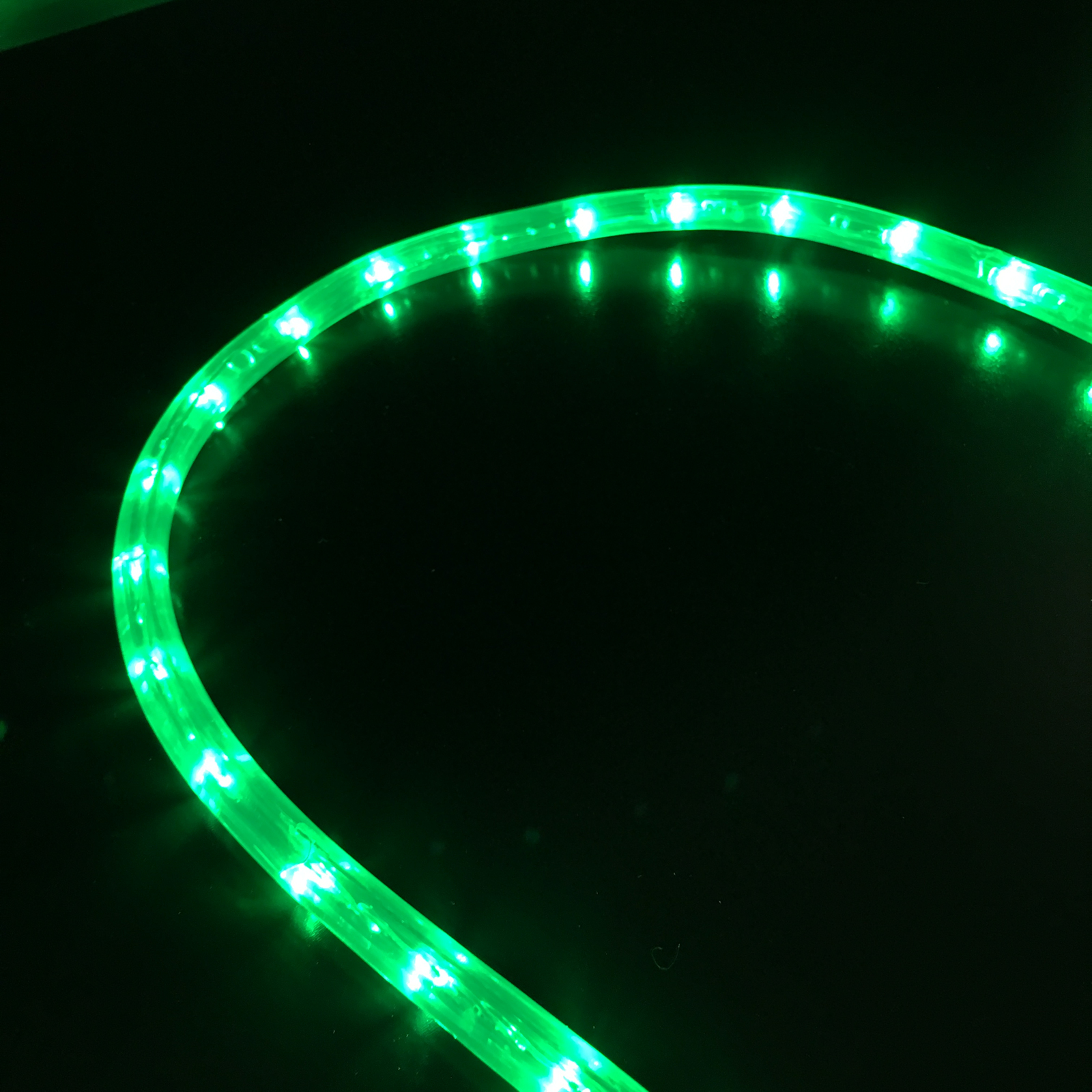 Buy New LED Rope Light 12 Volt GREEN 15 metres online from Christmas ...