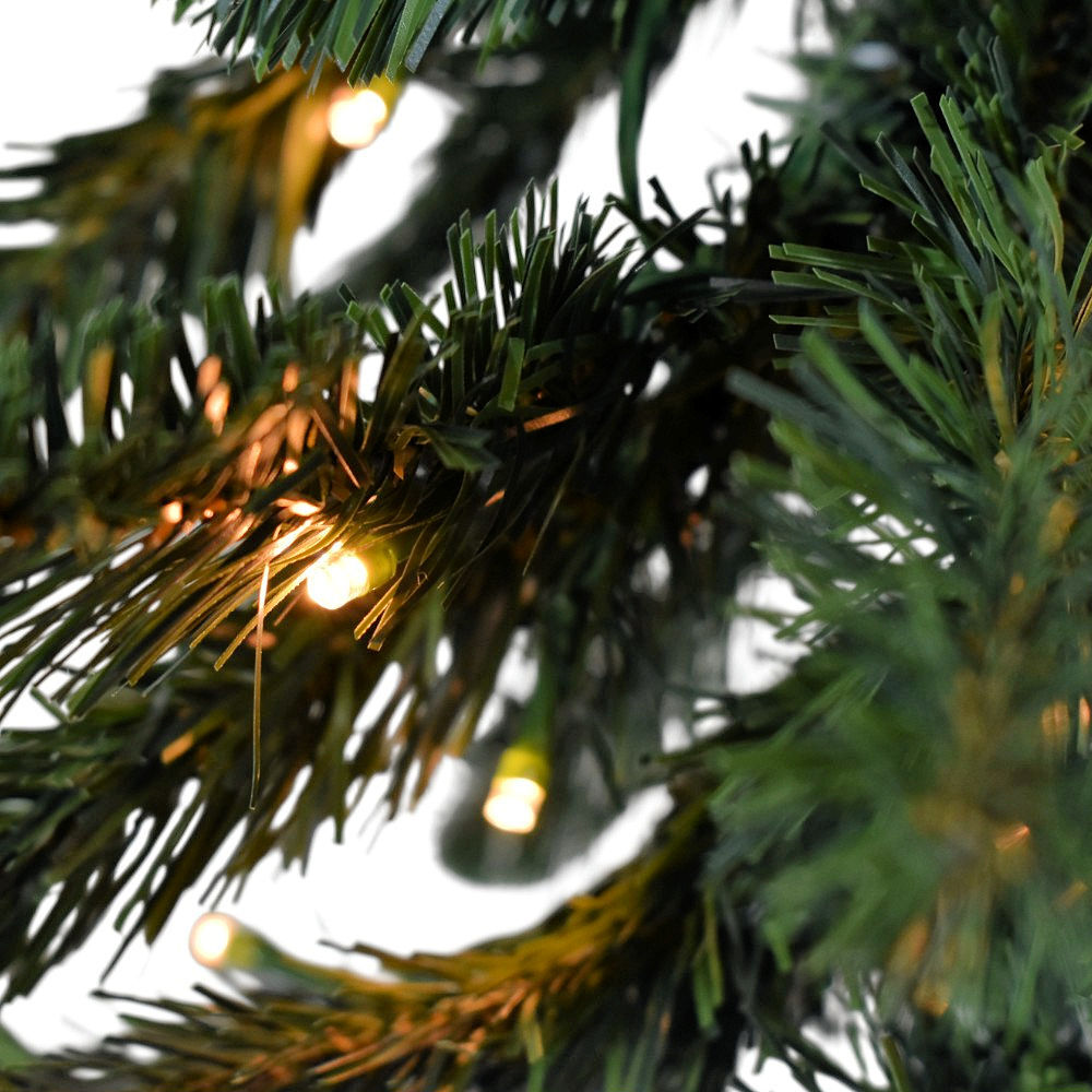Scandinavian Fir Green Pre-Lit Christmas Tree by Pine & Fir | Christmas ...