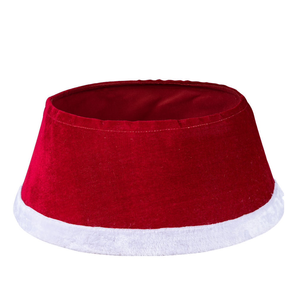 Red Tree Collar & Snow Trim 56cm | Christmas Complete