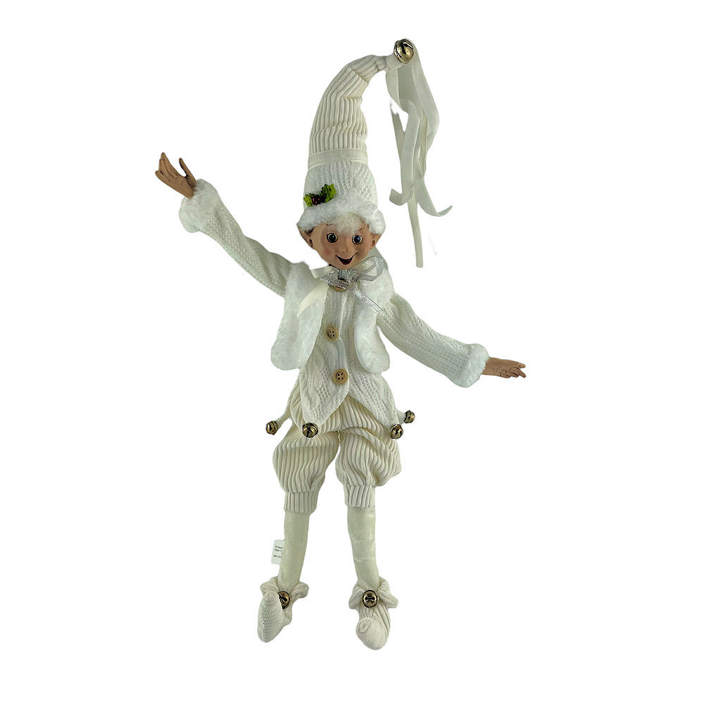 Raz Silver Bell Elves Clipart
