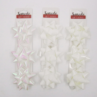 White Mixed Gift Bow 3pk 10cm | Christmas Complete